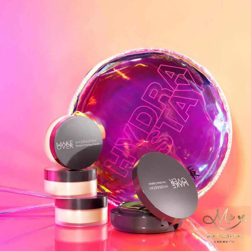 Jual MAKE OVER HYDRA STAY RADIANT FINISHING POWDER | Shopee Indonesia