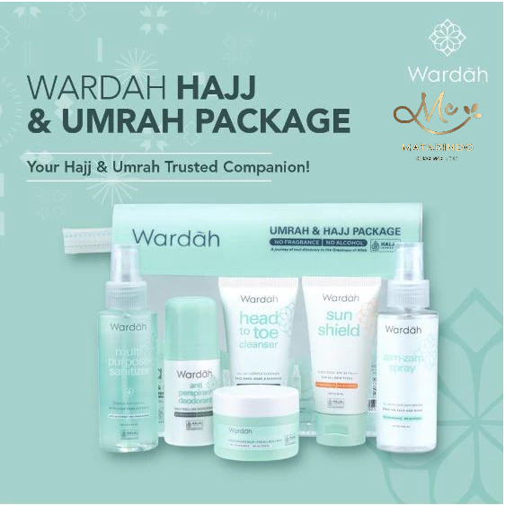 Jual Wardah Umrah & Hajj Package - Paket Haji dan Umroh - Hair and Body ...