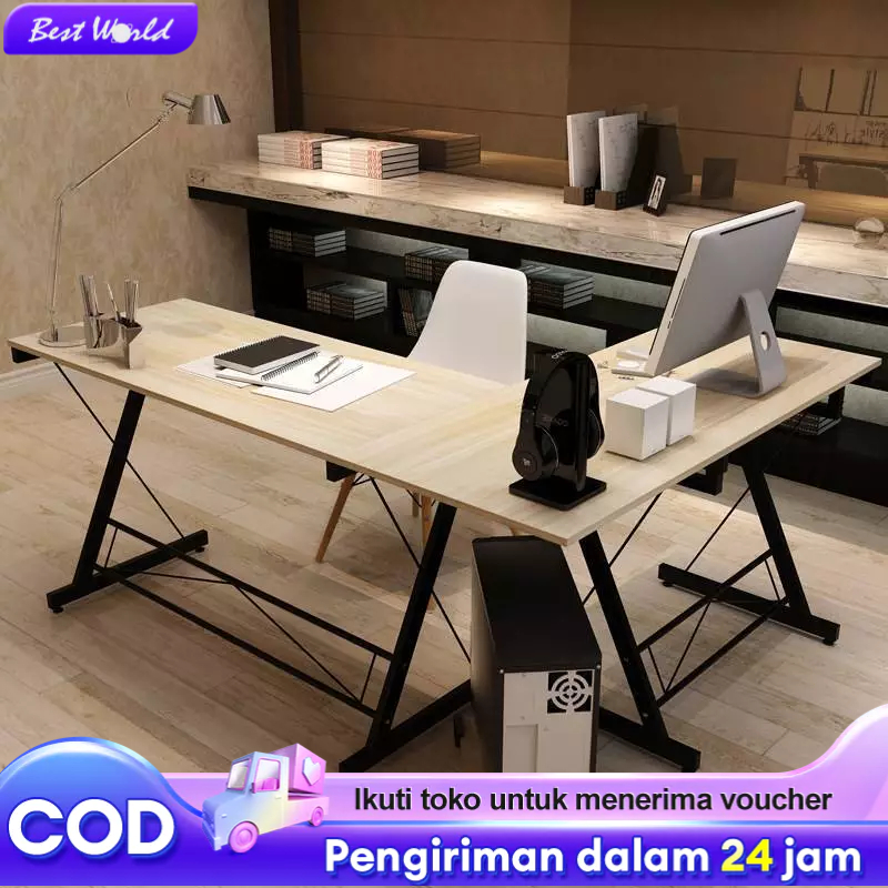 Jual Meja L Meja Kantor Serbaguna Meja Kerja Meja Belajar Murah L ...