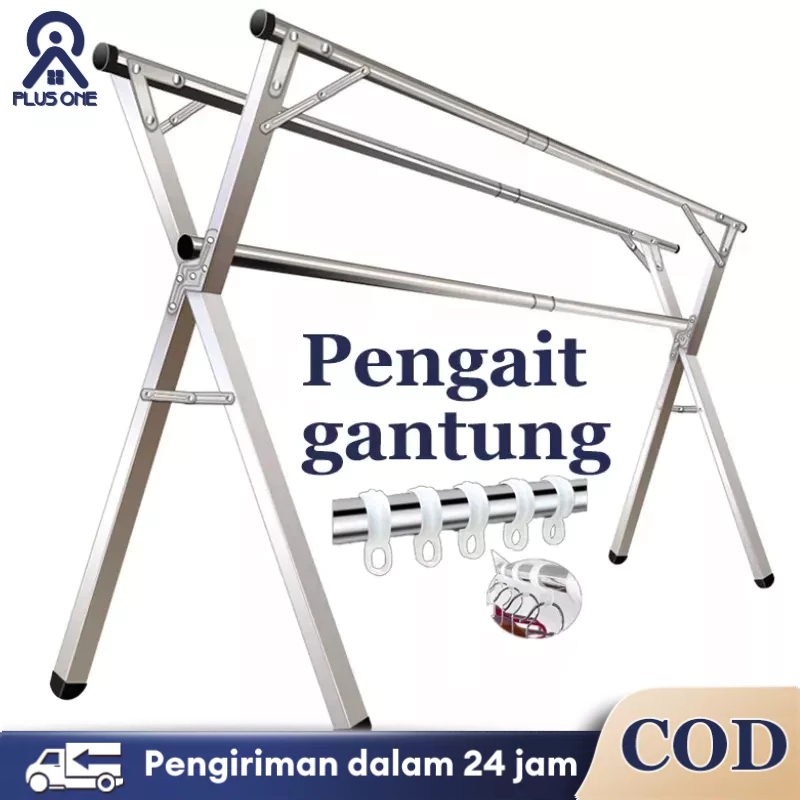 Jual Jemuran baju stainless steel Jemuran Baju Lipat stainless Jemuran ...