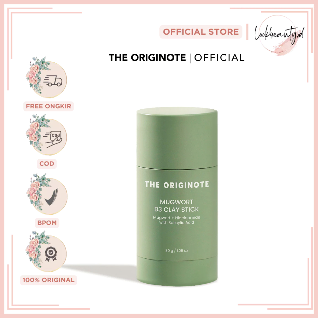 Jual The Originote Mugwort B3 Clay Stick Mask - Masker Wajah Mugwort ...