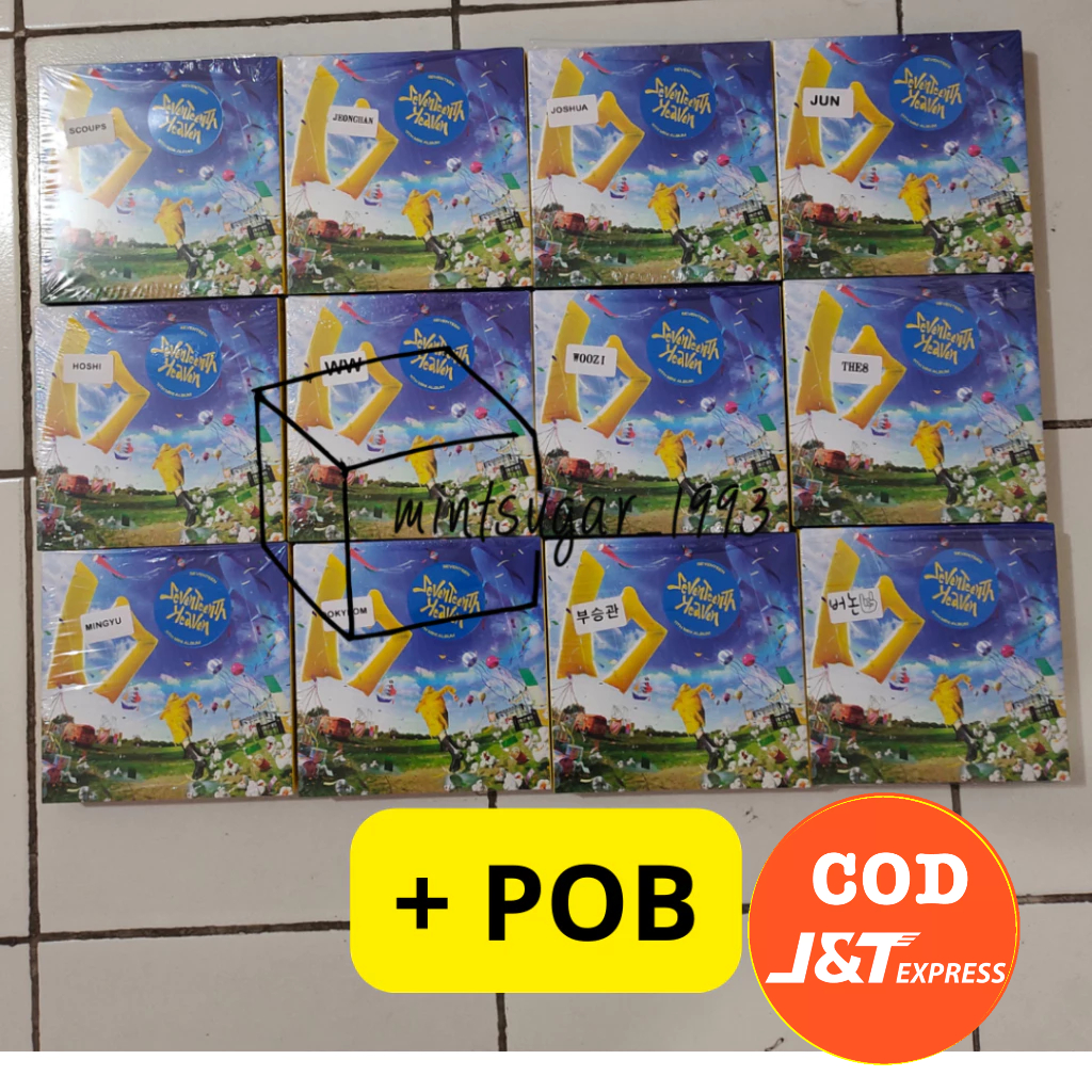 Jual [ READY STOCK + POB ] SEVENTEEN - 11th Mini Album [ SEVENTEENTH ...