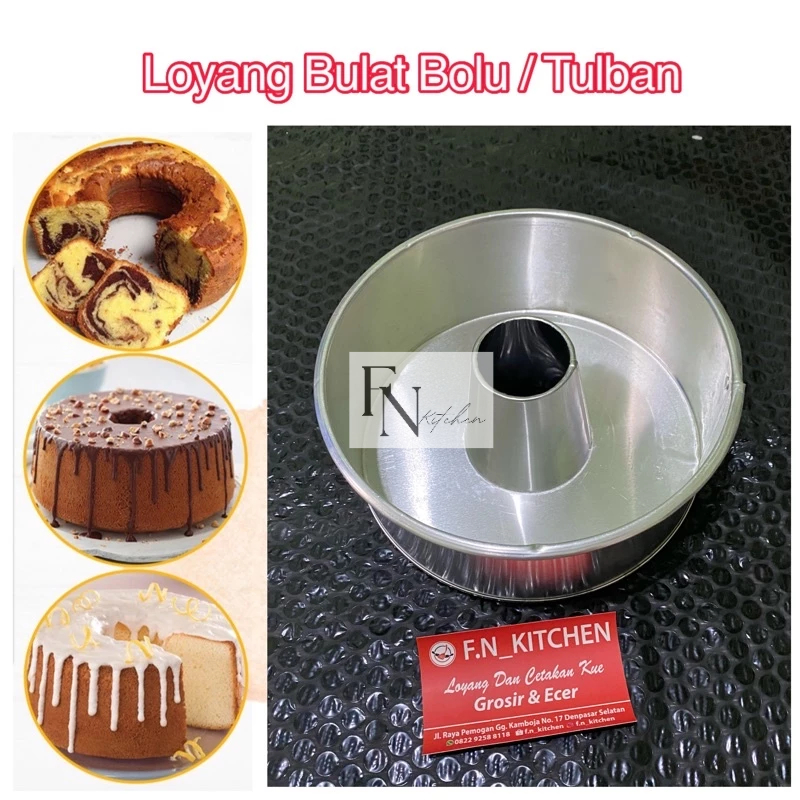 Jual LOYANG BULAT BOLU | LOYANG TULBAN BIASA 14/16/18/20/22/24/26 cm ...