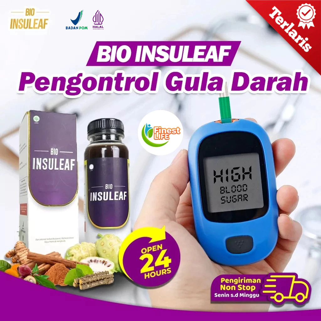 Jual Bio Insuleaf - ATASI DIABETES MELITUS cegah Kerusakan Jantung ...
