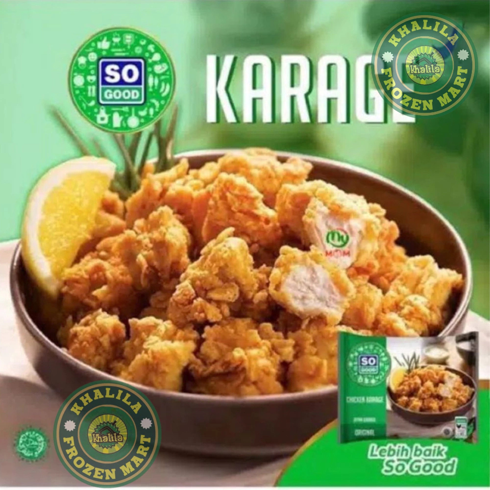 Jual SO GOOD CHICKEN KARAGE KARAAGE AYAM ORIGINAL KEMASAN 400 GRAM ...