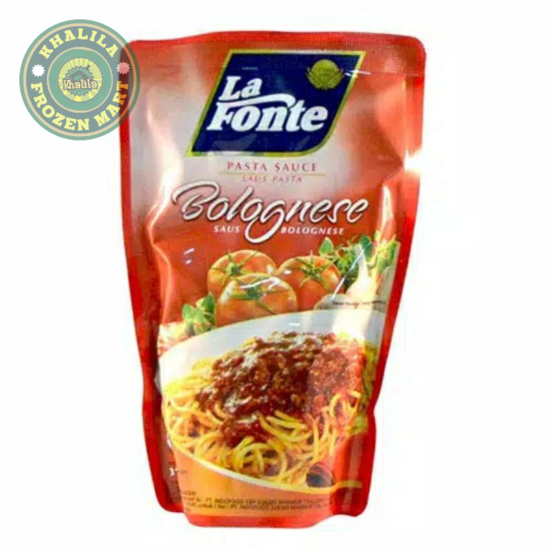 Jual LA FONTE SAOS SPAGHETTI SAUCE PASTA BOLOGNESE | Shopee Indonesia