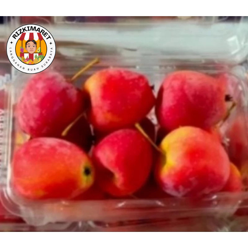 Jual Apel strawberi / Apel Cherry 1pack | Shopee Indonesia