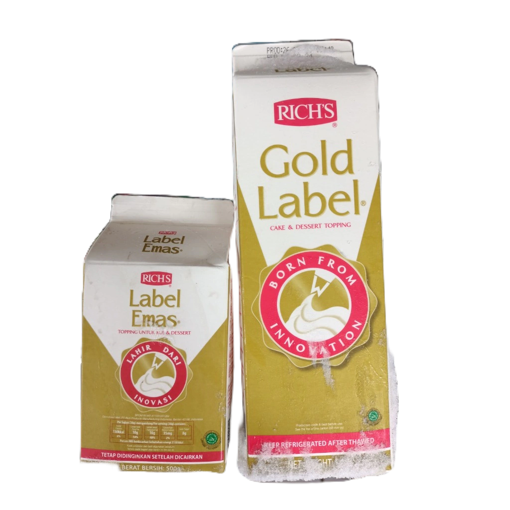 Jual Richs Gold Label Whipping Cream 907gr besar(INSTANT) | Shopee ...