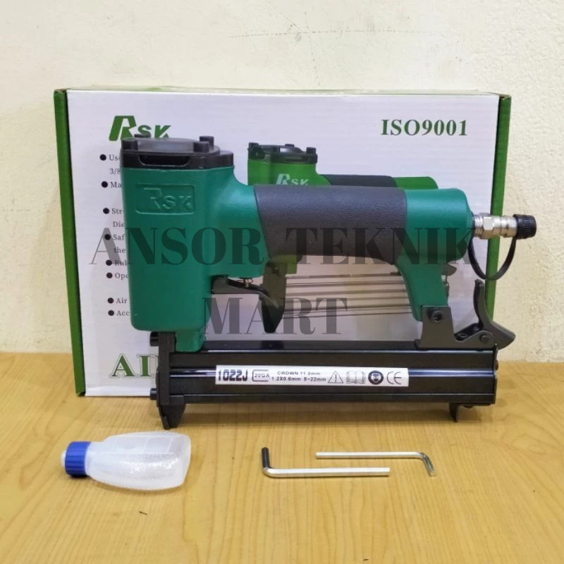 Jual NEW!!! Air Stapler Gun Alat Paku Tembak (U) 1022J RSK Staples ...