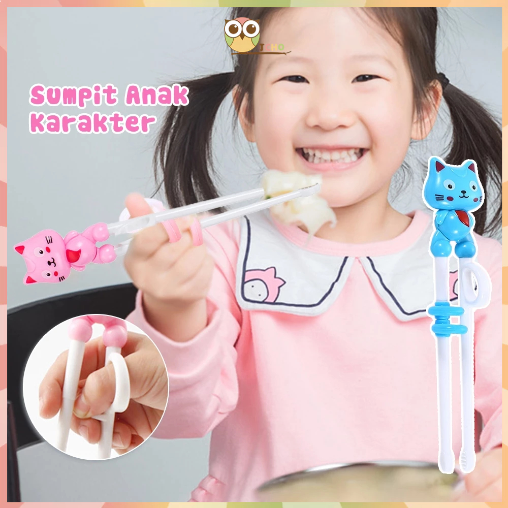 Jual JCHO Sumpit Training Anak Belajar Makan / Sumpit Latihan Bayi ...