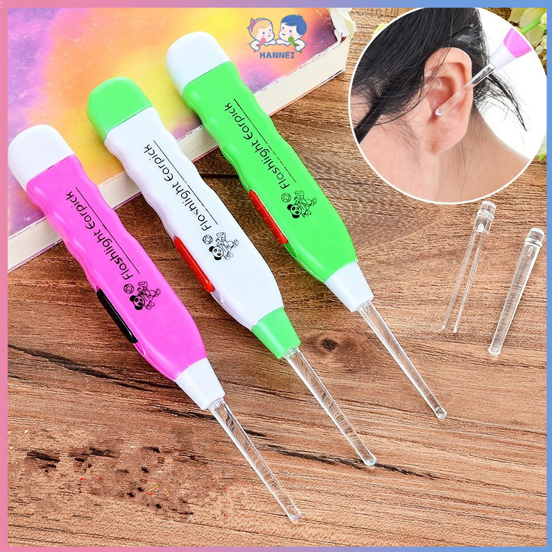 Jual Hannei korek telinga led bayi/ Pembersih Telinga ear pick Korek ...