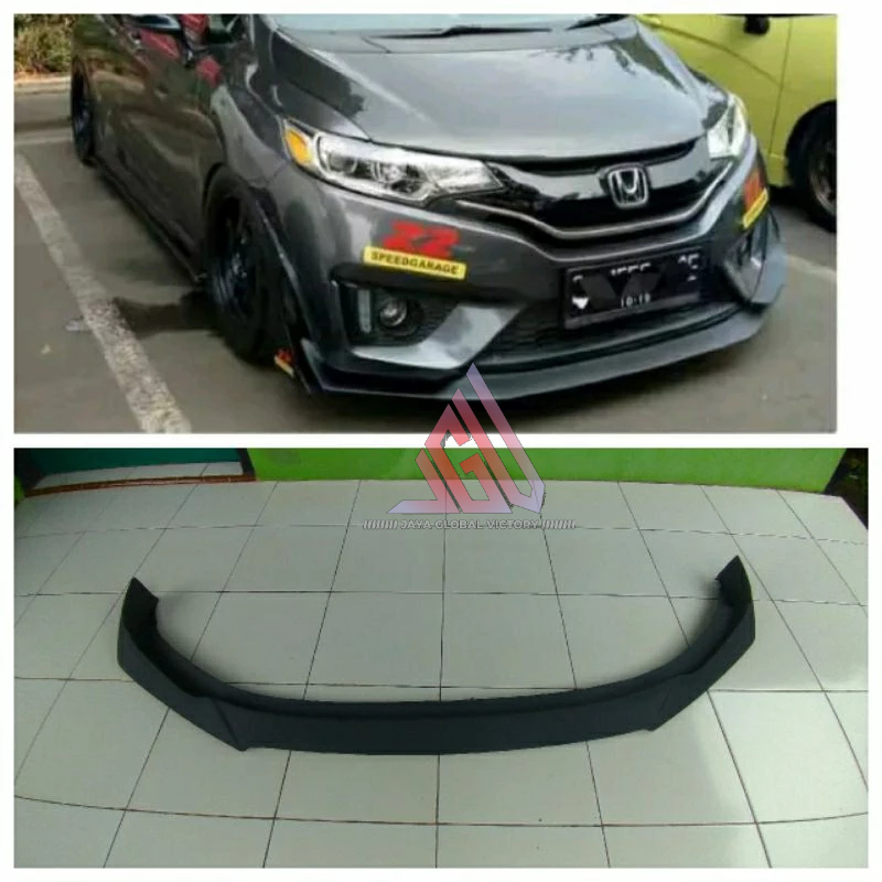 Jual Winglet mobil jazz gk5 2014-2017 lip bumper non facelift | Shopee ...