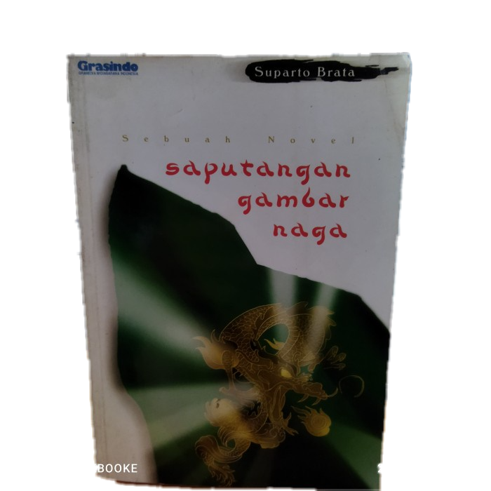 Jual buku sastra novel saputangan gambar naga suparto Brata 405 halaman ...