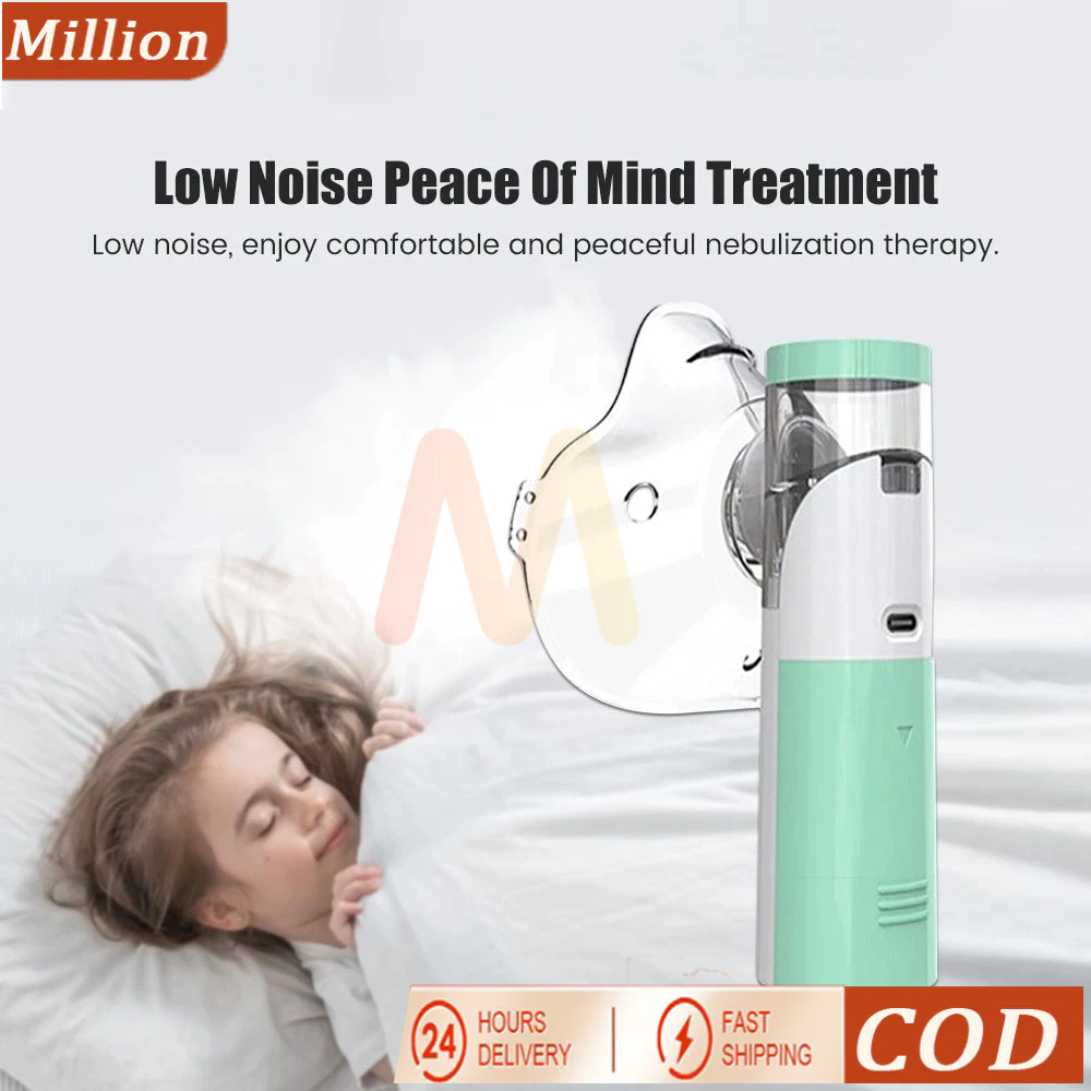 Jual 【COD】Taff Omicron Alat Terapi Pernapasan Portable Handheld ...