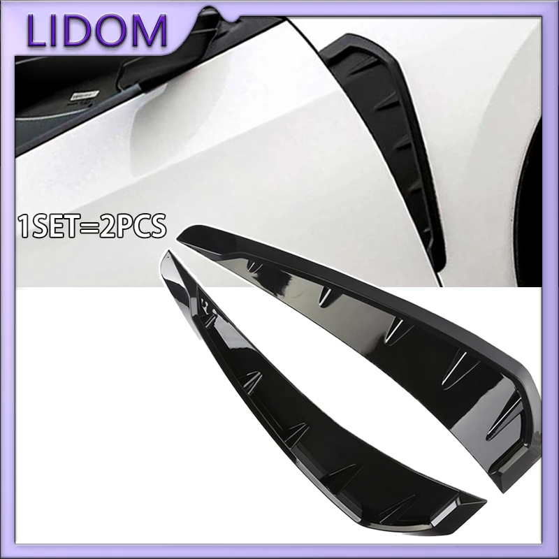 Jual 2PCS Side Fender Add-on Air Flow Car Scoop Stiker Modifikasi Sayap ...