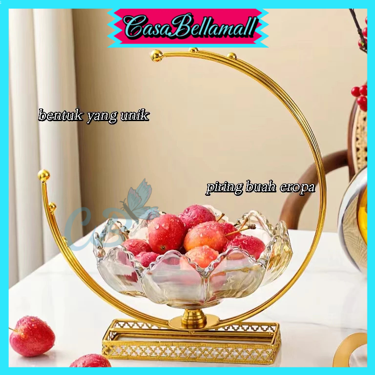 Jual Wadah Buah Kristal / Wadah Permen Kristal / Dekorasi Multifungsi ...