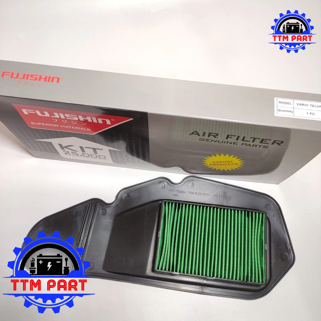 Jual FILTER UDARA HONDA VARIO TECHNO INJECTION (KZR) FUJISHIN | Shopee ...