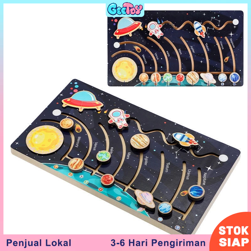 Jual Geetoy Mainan Pendidikan Delapan Planet Luar Angkasa Tata Surya ...