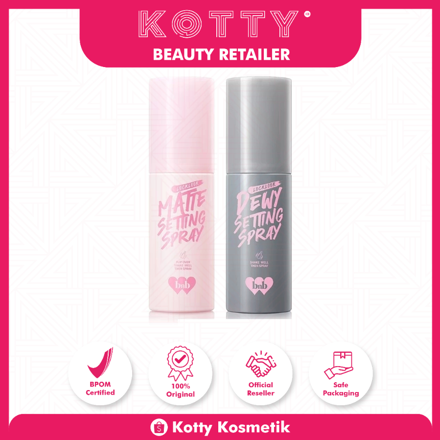 Jual Kotty Kosmetik - BNB Barenbliss Setting Spray Locklook 110mL ...