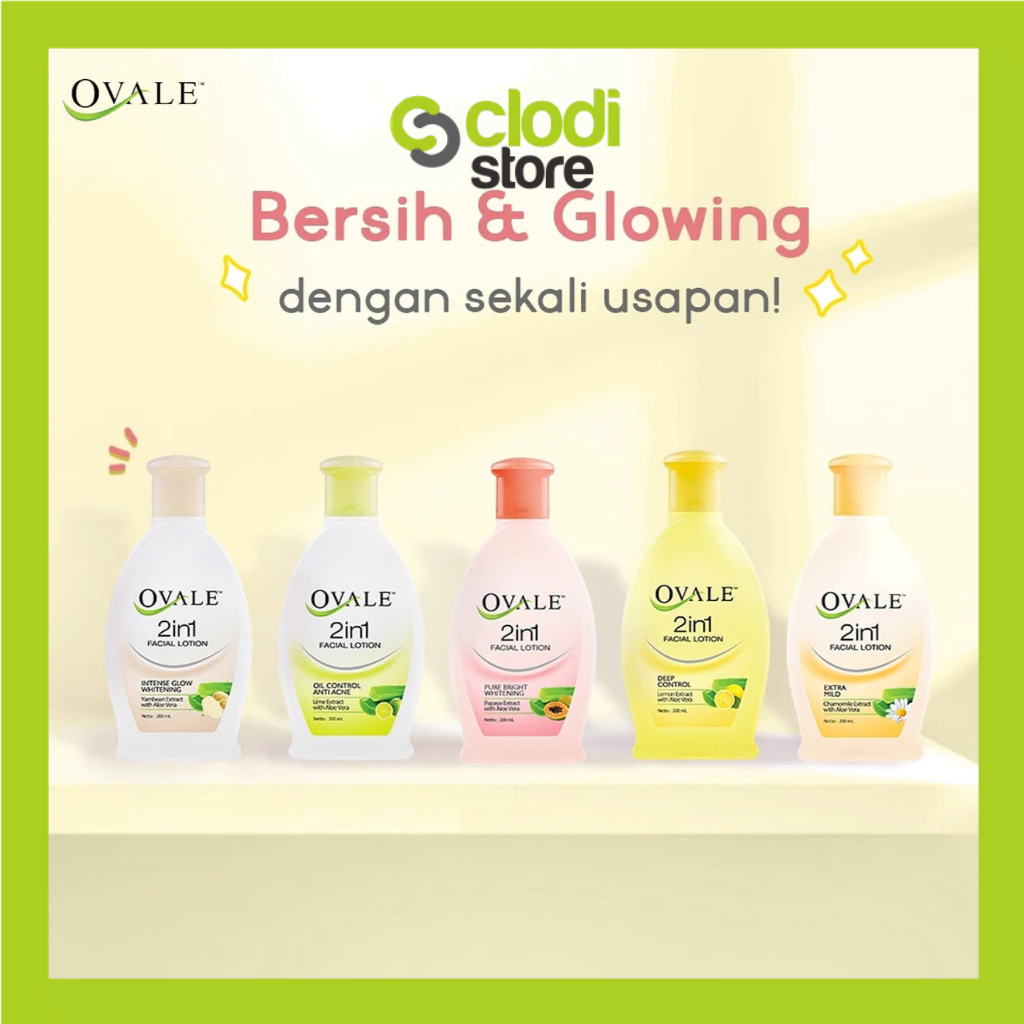 Jual Ovale Facial Lotion 60ml | Shopee Indonesia