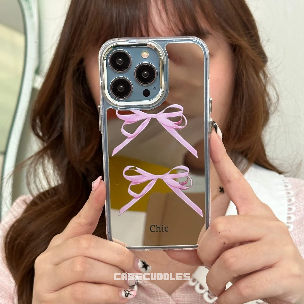 Jual [CASECUDDLES] Coquette Mirror Case - Hardcase / Casing HP for ...