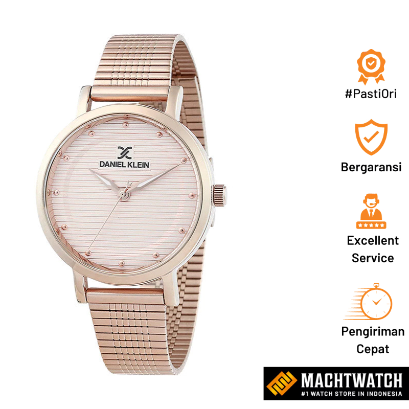 Jual Jam Tangan Wanita Daniel Klein Premium DK12267-3 Soft Pink Dial ...