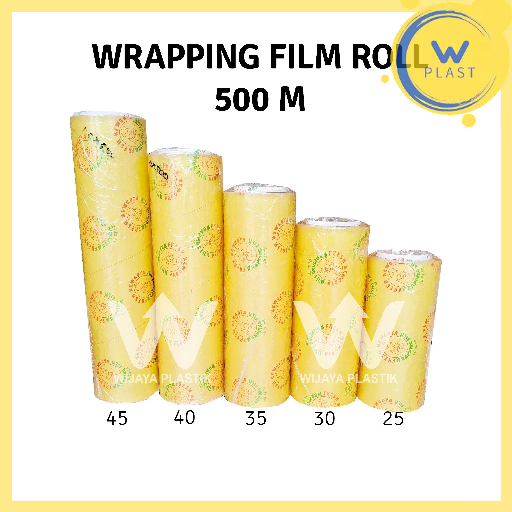 Jual Wrapping Film Roll (25 30 35 40 45 x 500 Meter ) @Roll | wrap uk ...