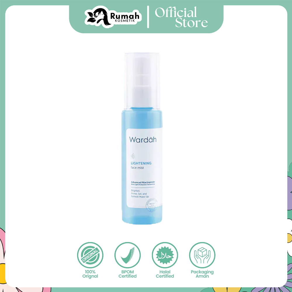 Jual Wardah Lightening Face Mist 60 ml - Face Mist 3-in-1 dengan ...