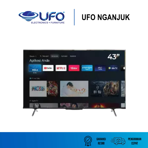 Jual Polytron Android TV 43 inch 4K UHD PLD43UG5959 | Shopee Indonesia