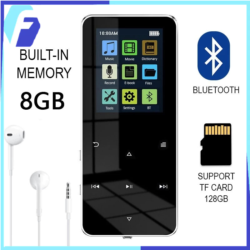 Jual DAP MP4 Digital Audio Player 1.7 Inch Metal Touchscreen Bluetooth ...