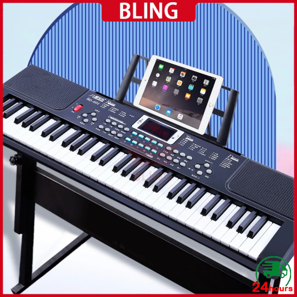 Jual 【COD】61 Keys Electric Piano / Multifungsi Keyboard Electronic 61 ...