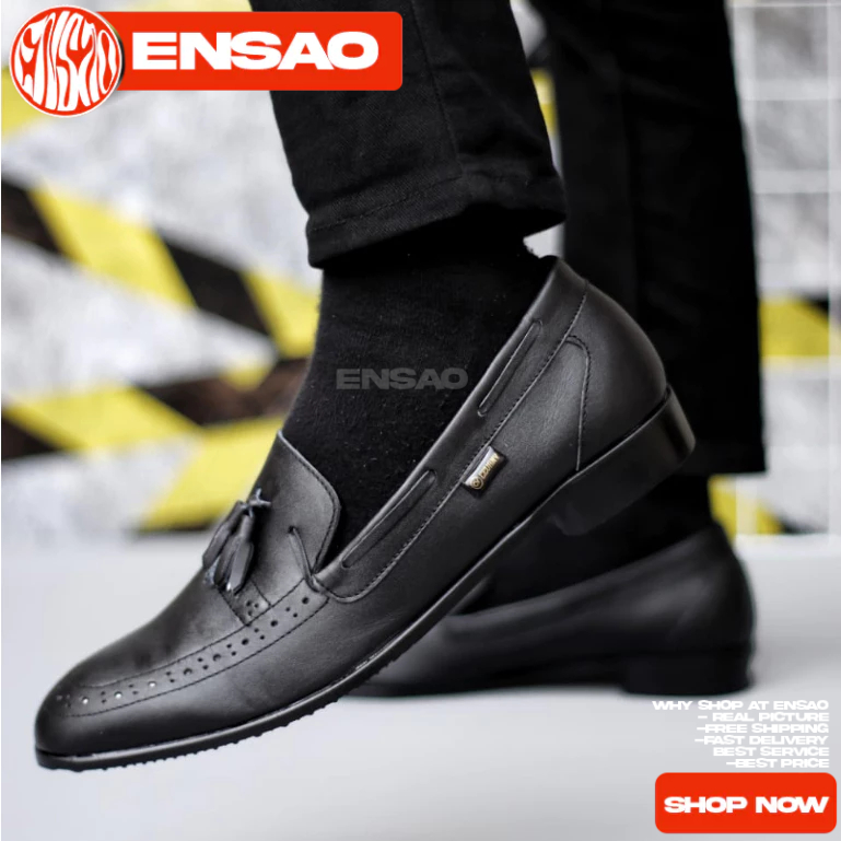 Jual Sepatu Pantofel Slop Formal Kerja Kantor Pria | Shopee Indonesia
