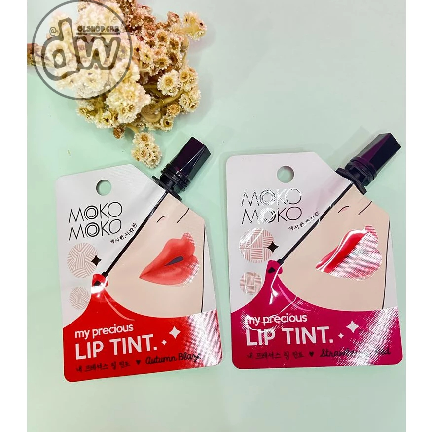 Jual Moko Moko Lip Tint My Precious Strawberry Red | Shopee Indonesia