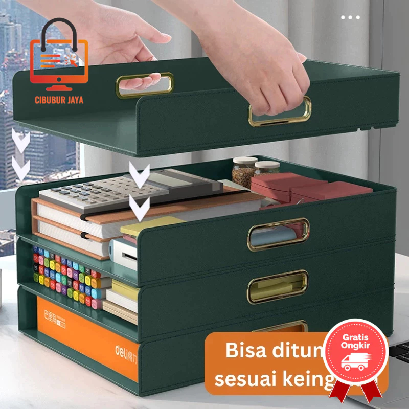Jual CIBUBUR JAYA RAK KANTOR KOTAK STORAGE MEJA DESKTOP ORGANIZER ALAT ...