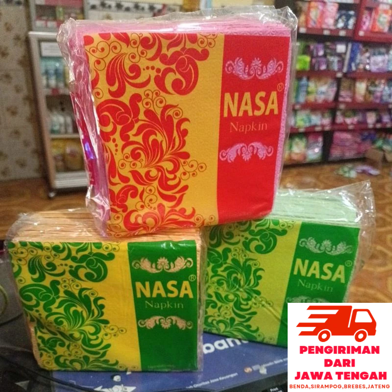 Jual TISU MAKAN NASA +- 50lembar | Shopee Indonesia