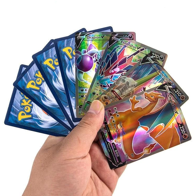 Jual COD 100PCS Kartu Pokemon TCG Vmax Hologram English Version Trading Card | Shopee Indonesia