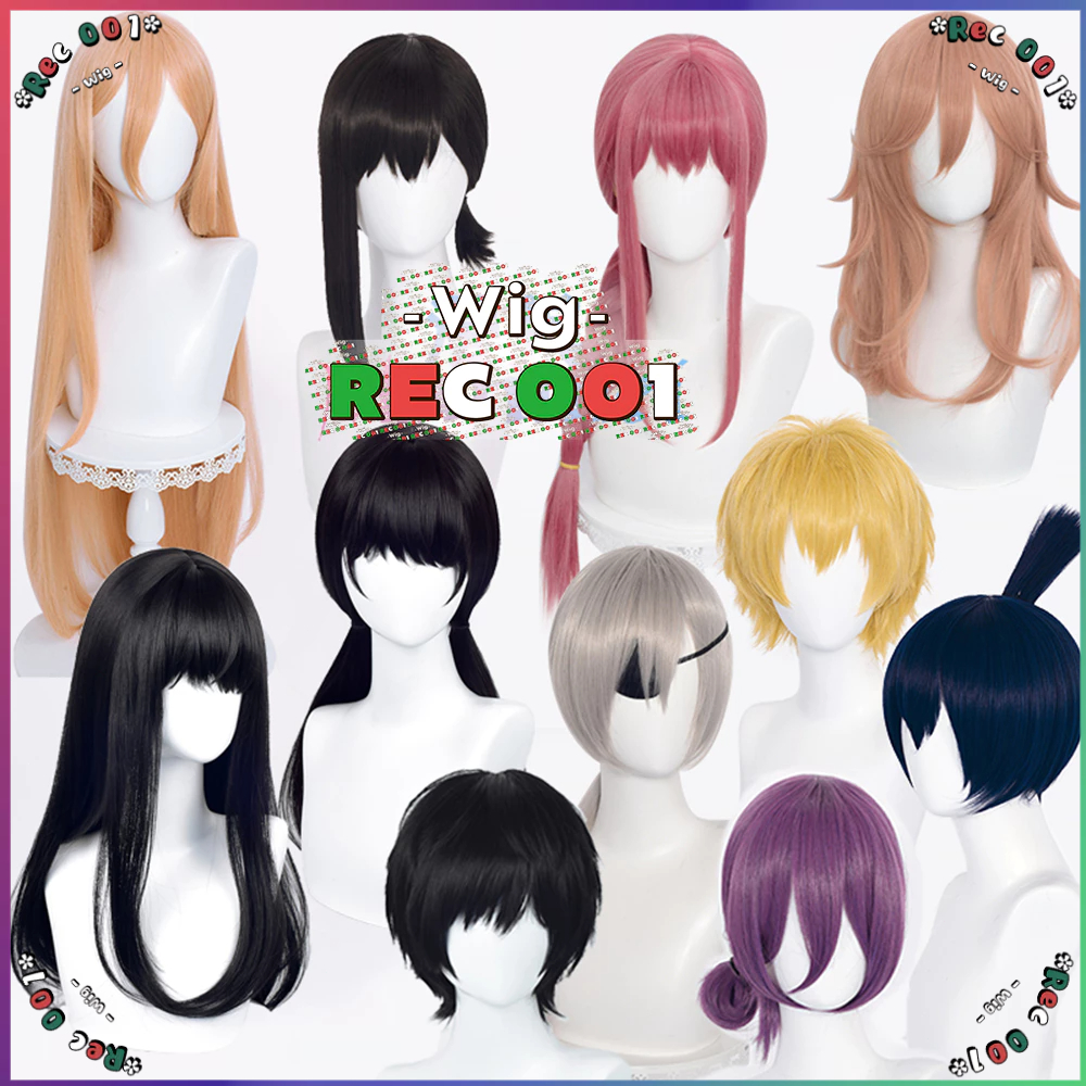 Jual 【M】 Wig Quanxi Yoshida Makima Reze Angel Devil Aki Denji Kobeni ...
