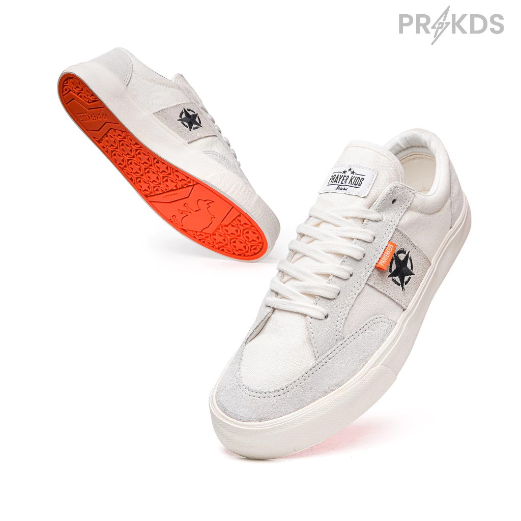 Jual Prayerkids Geh Off White Sepatu Sneakers Pria Wanita | Shopee ...