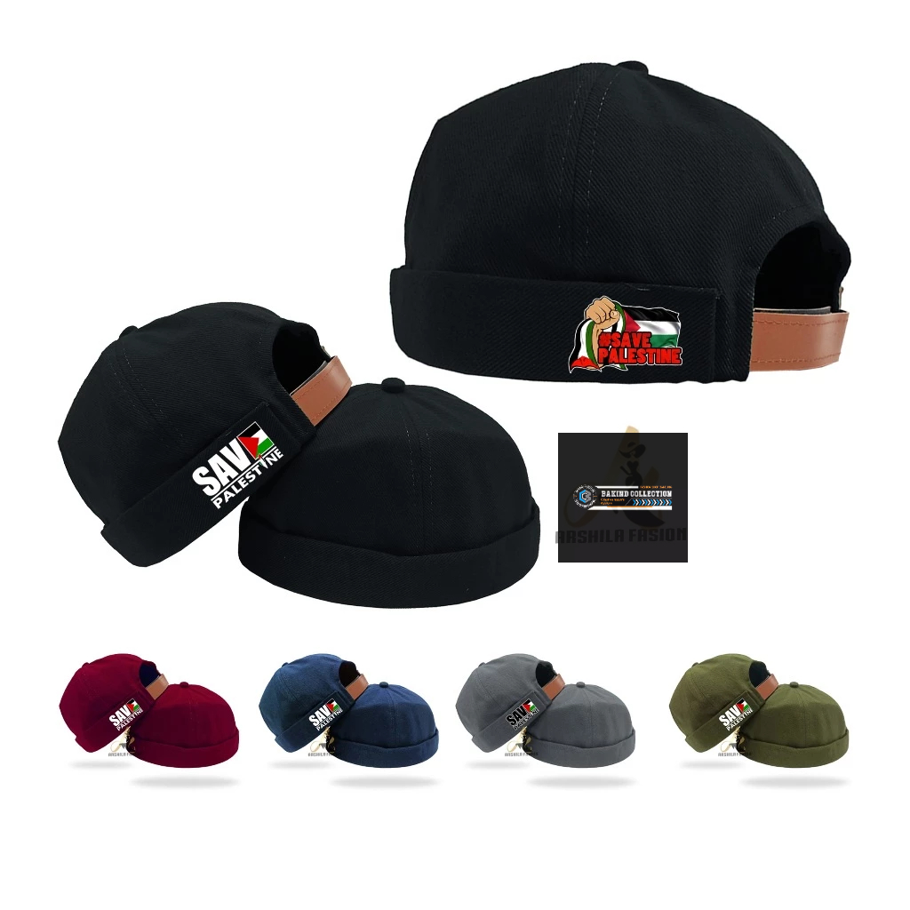 Jual TOPI PECI CAP MIKIHAT CUSTOM Gambar Sablon Save Palestine | Shopee ...