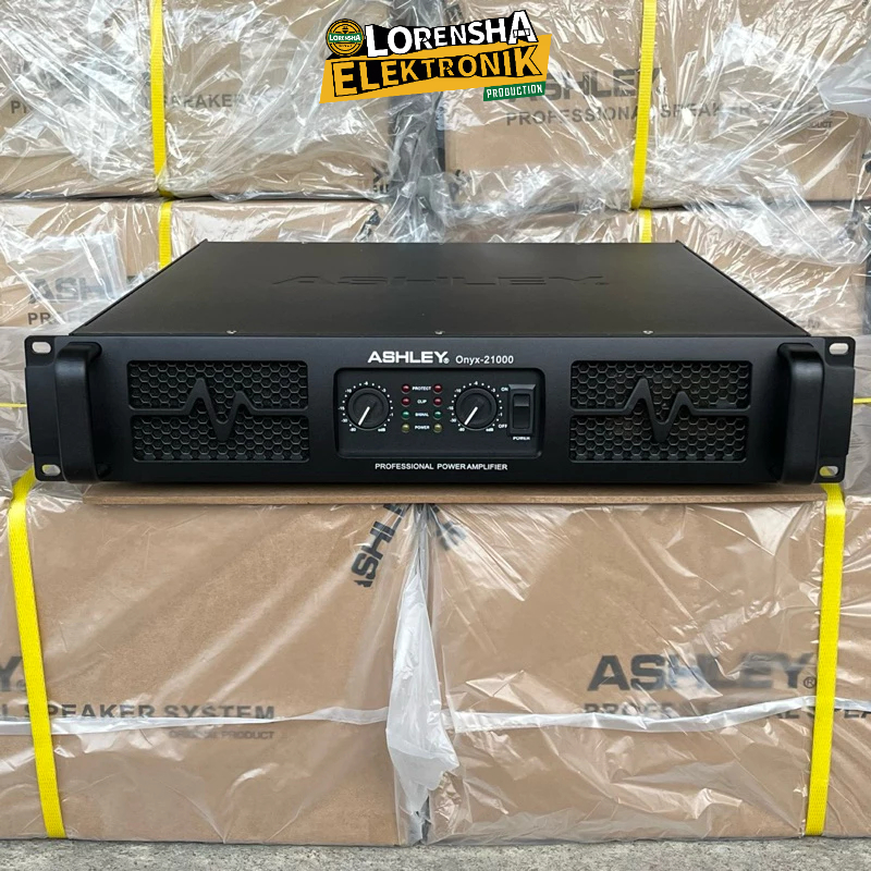 Jual Power Amplifier 2 Channel Ashley ONYX 21000 Class H Original ...