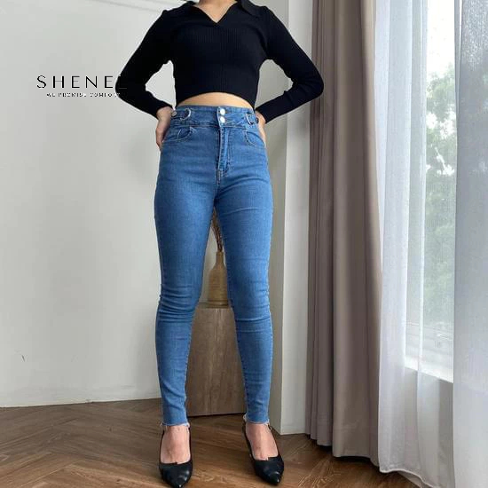 Jual Shenel | Zenn Skinny Jeans | Celana Jeans Wanita Highwaist Stretch ...