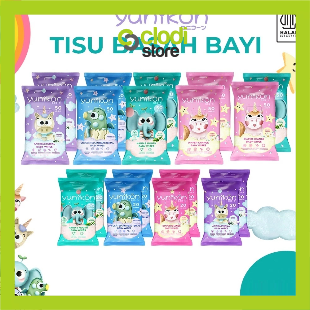 Jual Yunikon Tisu Basah Wipes buy 1 get 1 [50’s+50’s] | Shopee Indonesia