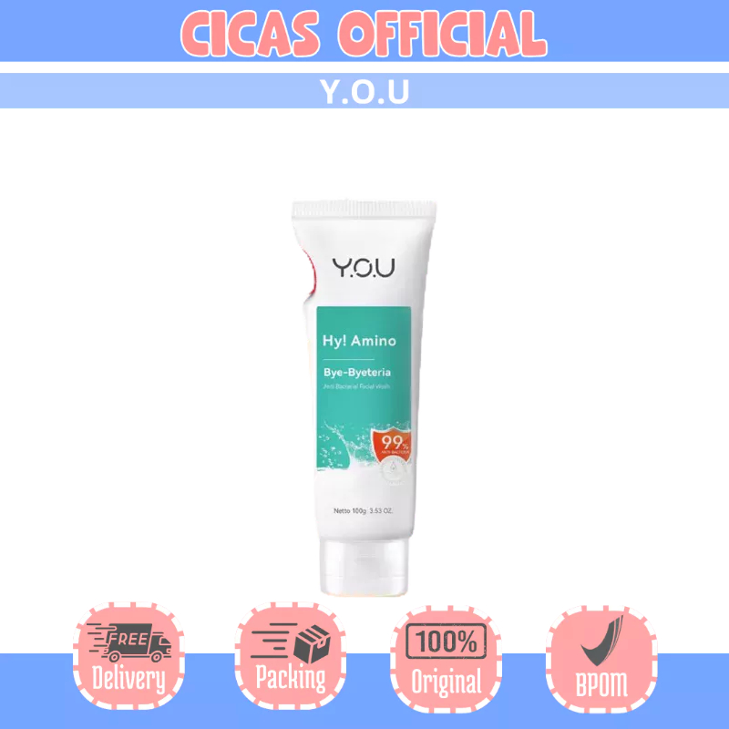 Jual cicasofficial - YOU Hy! Amino Bye-Byeteria Anti Bacterial Facial ...