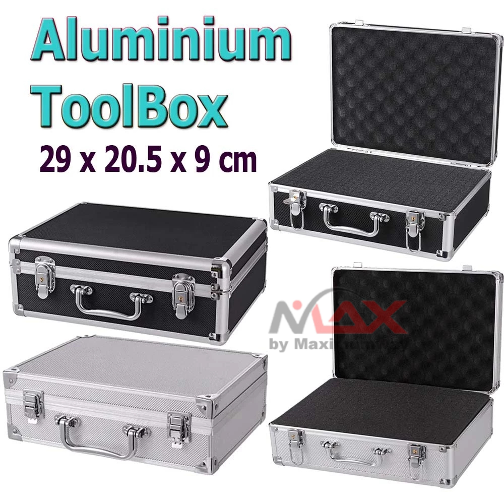 Jual ToolBox Koper Aluminium anti benturan Pelindung anti pecah tempat ...