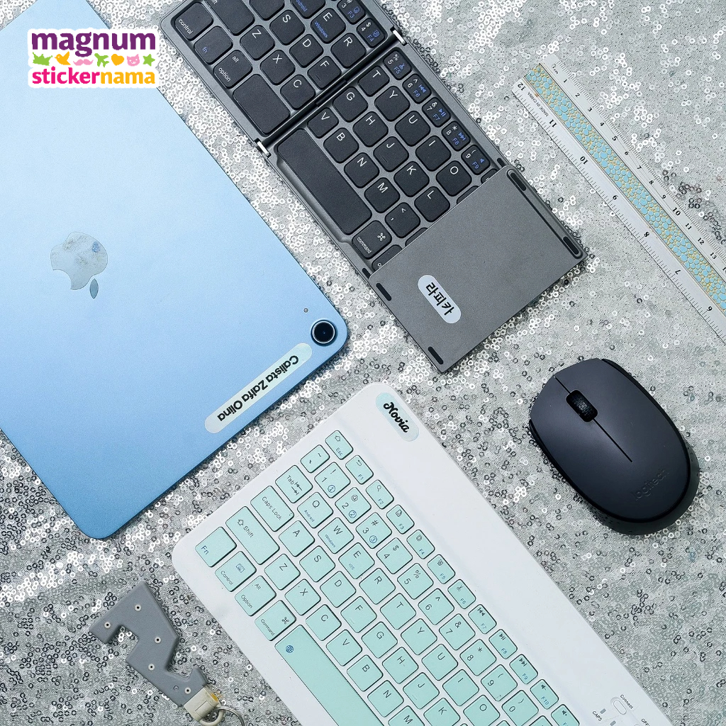 Jual Stiker Nama Printing Hologram Polos, Bahan Vinyl Ukuran Kecil ...