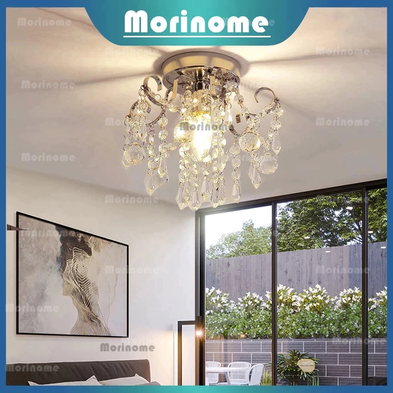 Jual ️Garansi&COD ️Lampu Kristal Plafon Rumah Lampu Ceiling Kristal ...