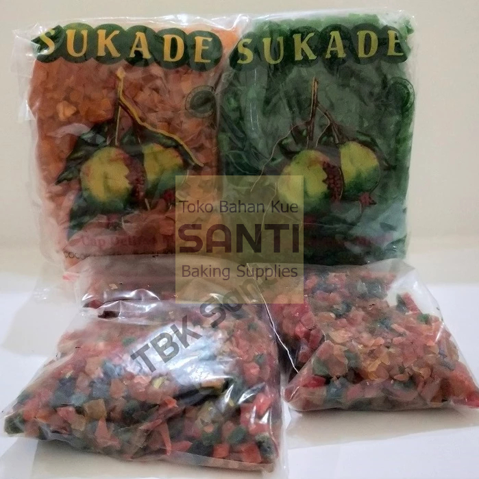 Jual Sukade Cap Delima Merah | 250 Gram (Repack) | Shopee Indonesia