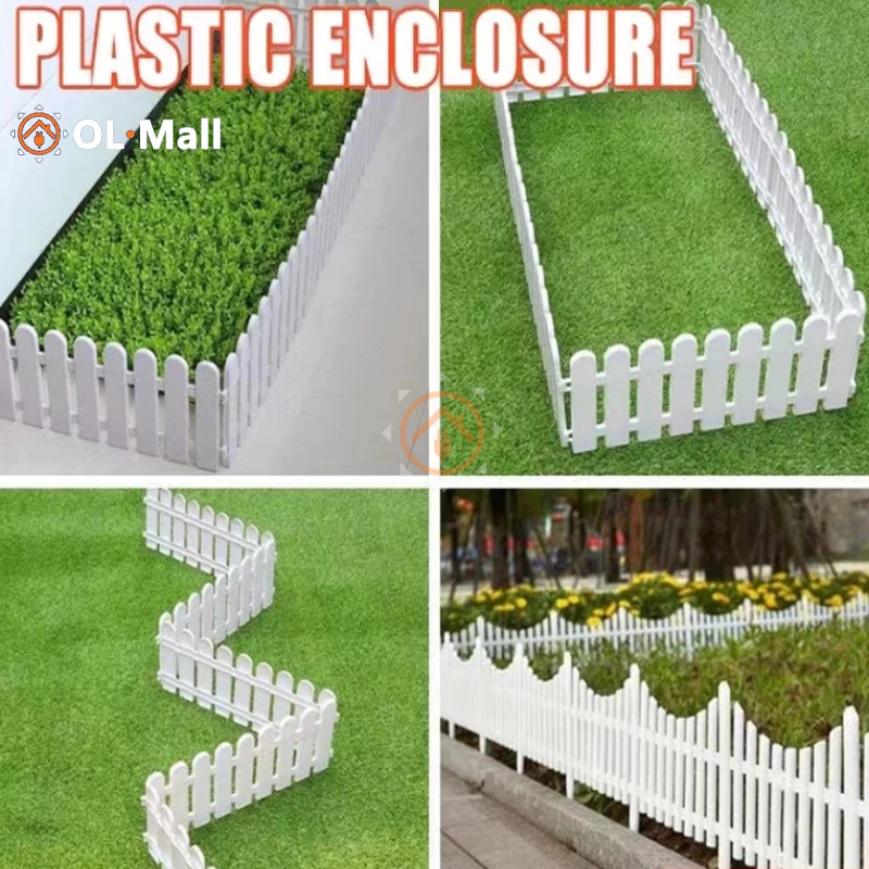 Jual Pagar kebun / Pagar plastik / Pagar Plastik PVC Putih Pagar Jalan ...