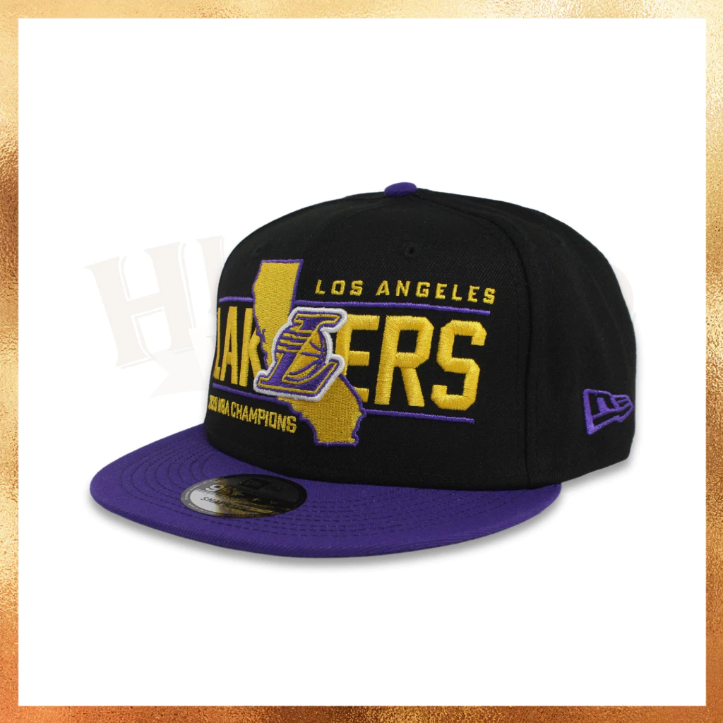 Jual Topi New Era NBA LA Los Angeles Lakers Champions Trophy Collection ...
