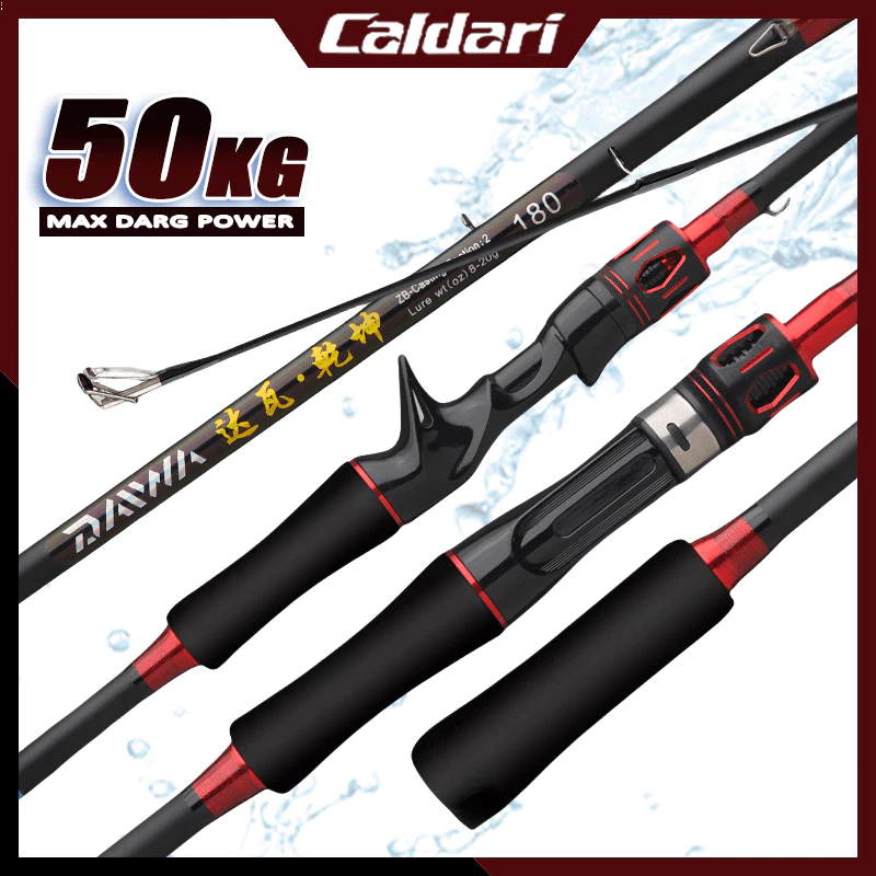 Jual CALDARI Joran Pancing Daiwa Fishing Rod Joran Pancing Carbon Sutet 2 Bagian Tongkat Pancing ...